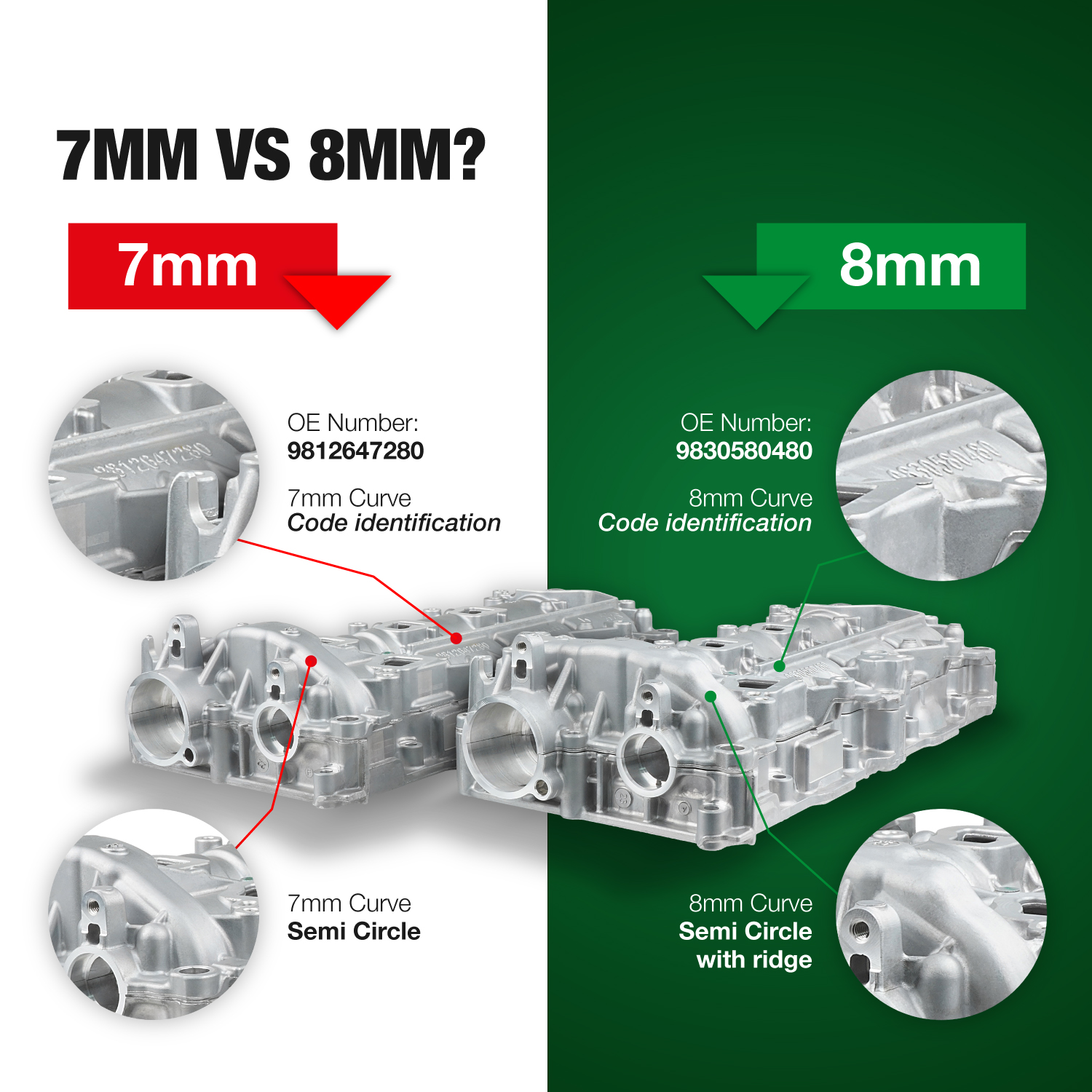 Professional PSA DV5 7 - 8mm Repair Kits by BGA